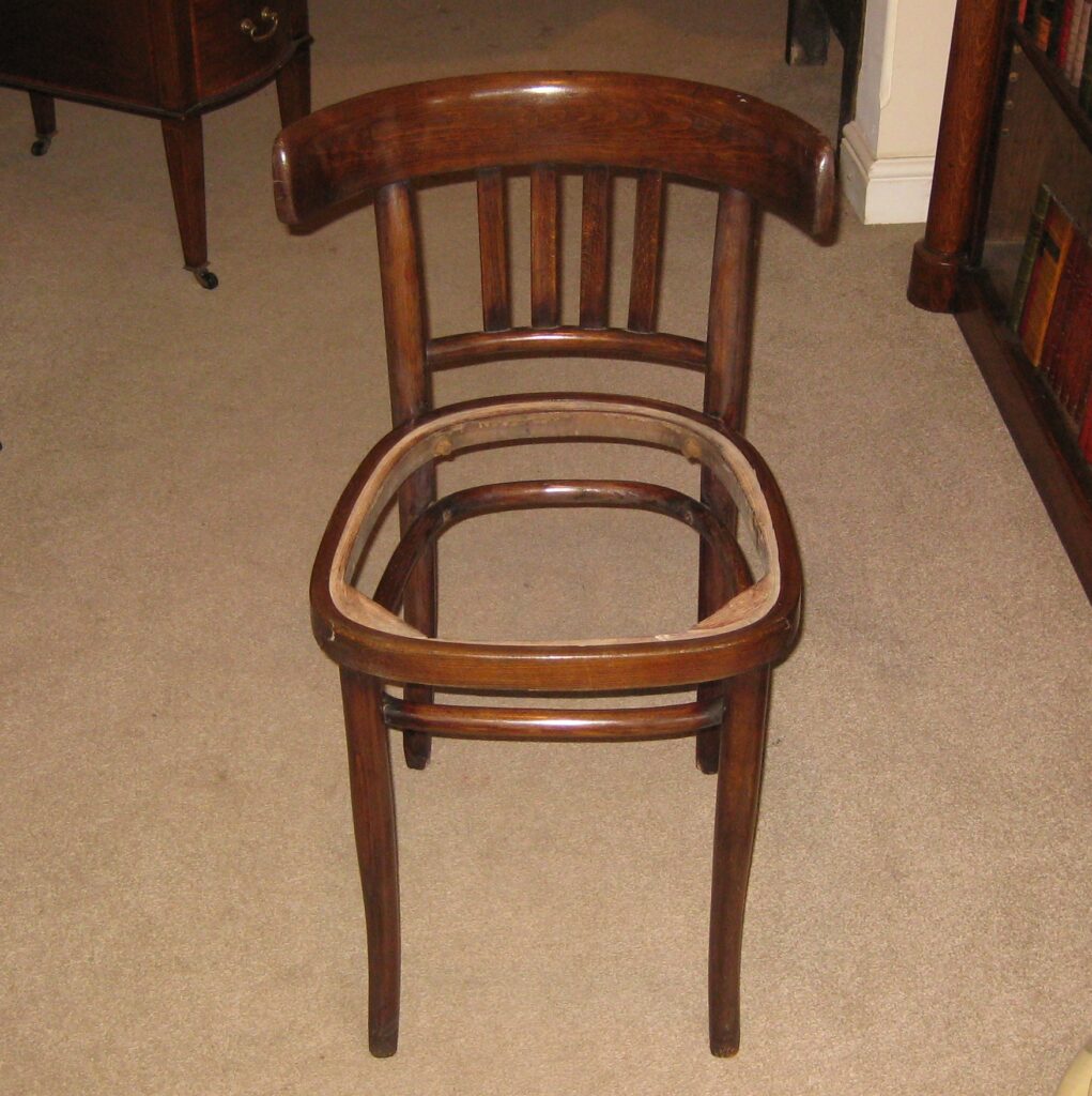 Set of 7 Beech Bentwood Chairs | Dorking Desks