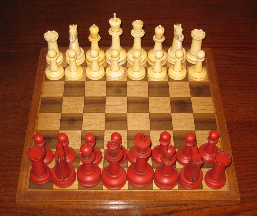 Reproduction of a ‘Staunton’ chess set | Dorking Desks