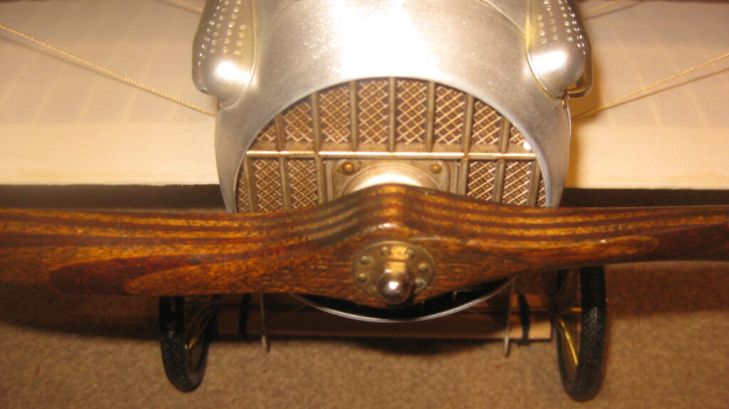 Incredibly detailed reproduction model of a ‘Transparent Spad’ fighter ...